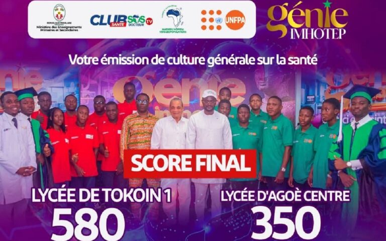 Génie Imhotep » : le Lycée Tokoin 1 poursuit sa suprématie face au ...